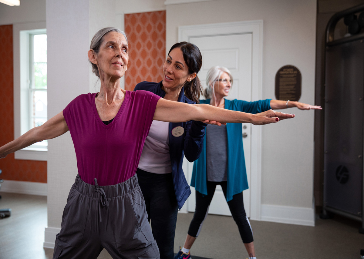 At-Home Stretches for Pain Relief | Brookdale