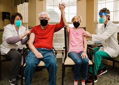 What Are COVID-19 Immunity Bubbles? | Brookdale Senior Living